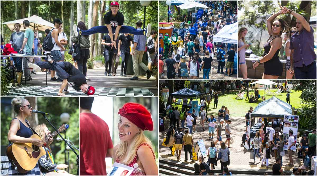 2017 | O-Week festival takes centre stage - University of Wollongong – UOW