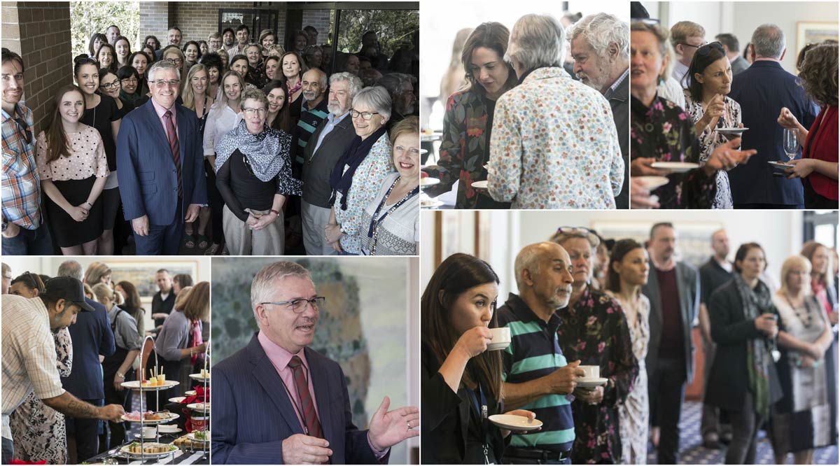2017 | Deputy Vice-Chancellor thanks staff during morning tea ...
