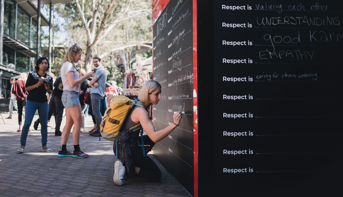 2018 | UOW installation highlights importance of respect, safety on ...